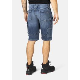 HERO by John Medoox Herren HERO by John Medoox Workerjeans &raquo;LUCAN Denim Workwear Arbeits-Cargoshorts Jeans&laquo; Arbeits-Cargoshorts Jeans Denim / Jeansf&uuml;r