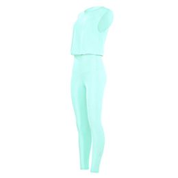 WINSHAPE Damen Jumpsuit &raquo;JS102LSC&laquo; Functional Comfort gr&uuml;n L, Normalgr&ouml;&szlig;en