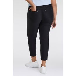 KjBRAND Damen KjBRAND Chinohose &raquo;Betty Chino&laquo; mit Komfortbund schwarz 52, N-Gr