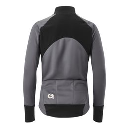 Gonso Damen Fahrradjacke &raquo;ROAD JACKET SOFTSHELL W&laquo; Damen Softshell-Jacke, atmungsaktive Radjacke, Tight Fit grau 38