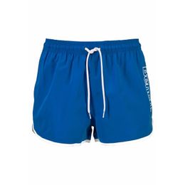 Bench. Herren Badeshorts &raquo;Bradley&laquo; mit coolem Logodruck blau S (46/48), N-Gr