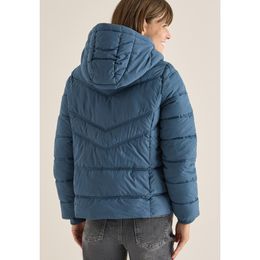 Cecil Steppjacke mit Kapuze mit Kapuze moonstone blue XS (36) XS (36) Jacke von Cecil