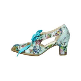 Laura Vita Damen Laura Vita Pumps &raquo;Laura Vita Pumps Leder/Textil&laquo; blau 35