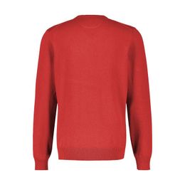 Lerros Herren Lerros Strickpullover &raquo;Lerros V-Neck Pullover mit Kaschmiranteil&laquo; grau S