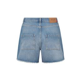 JOOP! Joop Jeans Damen Jeansshorts &raquo;Esther&laquo; mit Fransensaum blau 27, N-Gr