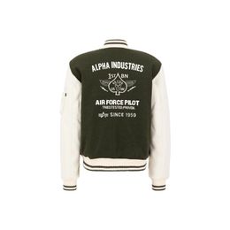 Alpha Industries Damen Bomberjacke &raquo;Varsity Air Force Jacket&laquo; gr&uuml;n L