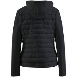 Fuchs & Schmitt Fuchs Schmitt Damen Steppjacke mit Kapuze mit abnehmbarer Kapuze blau 34