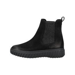 Paul Green Damen Stiefelette &raquo; Stiefelette Nubukleder/Textil&laquo; schwarz 38