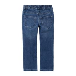 s.Oliver Junior Kinder s.Oliver Junior 5-Pocket-Jeans mit elastischem Bund und Kordelzug blau 116, N-Gr