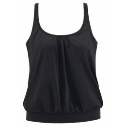 Lascana Tankini-Top »Italy« in Oversize-Form schwarz 36 - N-Gr N-Gr 36 Bis D-Cup geeignet