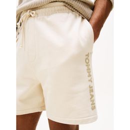 Tommy Jeans Herren Sweatshorts &raquo;TJM RLX NEW CLSSCS BEACH SHORT&laquo; Mit Kordelzug beige M, N-Gr
