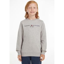 Tommy Hilfiger Jungen Sweatshirt &raquo;ESSENTIAL SWEATSHIRT&laquo; grau 12/152