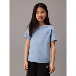 Calvin Klein Jeans Jungen &raquo;MONOGRAM MINI BADGE T-SHIRT&laquo; f&uuml;r Kinder bis 16 Jahre blau 16 (176)