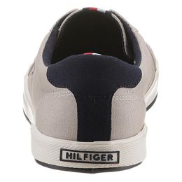 Tommy Hilfiger Herren Sneaker &raquo;ICONIC LONG LACE SNEAKER&laquo; , Freizeitschuh, Halbschuh, Schn&uuml;rschuh mit gespolstetem Schaftrand grau 39