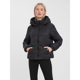 Véro Moda VERO MODA Steppjacke »VMUPPSALA SHORT JACKET« mit Kapuze black S S Coole Pufferjacke von VERO MODA