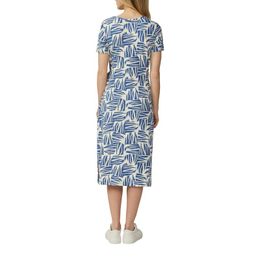s.Oliver Damen s.Oliver Jerseykleid Sommerkleid mit Knoten-Detail blau 38, N-Gr