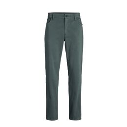 John Devin Herren Stretch-Hose &raquo;, 5-Pocket-Hose, regular-fit&laquo; Chinohose aus elastischer Baumwoll-Qualit&auml;t gr&uuml;n 32, L&auml;nge 34