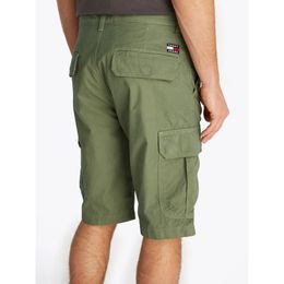 Tommy Jeans Herren Cargoshorts &raquo;TJM OTIS TWILL REG CARGO SHORT&laquo; gr&uuml;n 30, N-Gr