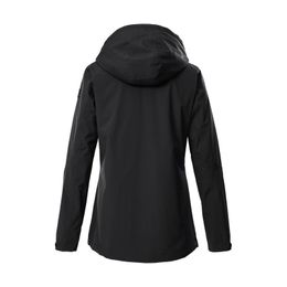 Killtec Damen Outdoorjacke &raquo;Damen Regenjacke OOKS 1&laquo; Leichte, wasser- und winddichte Jacke, atmungsaktiv, abnehmbare Kapuze schwarz 38