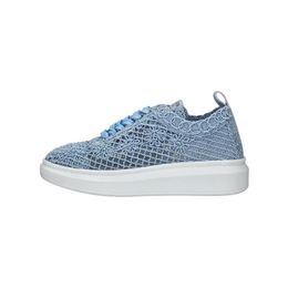 Mustang Shoes Damen Schn&uuml;rschuh &raquo; Sneaker Baumwolle&laquo; blau 39