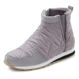 Vivance Damen Winterstiefelette in modischer Stepp-Optik, Ankle Stiefeletten, Outdoor Boots, Sneaker grau 41