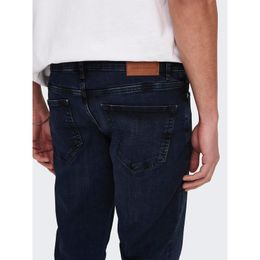 Only & Sons ONLY & SONS Slim-fit-Jeans »OS ONSLOOM SLIM BLUE GREY 40« mit Destroyed Effekt blue-black-denim 31 - Länge 32 Länge 32 31 Slim-fit-Jeans mit...