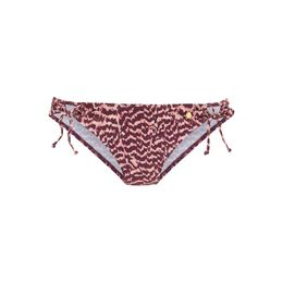 Lascana Damen Lascana Bikini-Hose &raquo;Holly&laquo; seitlich zu binden rot 34, N-Gr