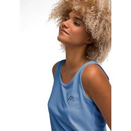 Maier Sports Damen Funktionsshirt &raquo;Petra&laquo; Damen Tank-Top f&uuml;r Sport und Outdoor-Aktivit&auml;ten, &auml;rmelloses Shirt blau 42