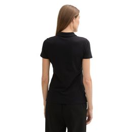 Tom Tailor Damen Tom Tailor Poloshirt schwarz S (36)