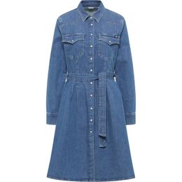 Mustang Damen Mustang Midikleid &raquo;Damen Style Elisa Denim Dress&laquo; 36
