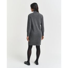 Gant Damen Strickkleid &raquo;SUPERFINE LAMBSWOOL KNIT&laquo; Winterkleid, relaxed fit, Rollkragen, aus reiner Wolle XXL, N-Gr
