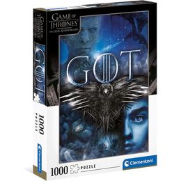Clementoni 97942 - Puzzle - Game of Thrones (1000 Teile) in bunt | Gr.: onesize