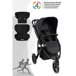 ABC-Design Abc Design Salsa 5 Run Sportkinderwagen - Farbe: Coal | Gr.: onesize