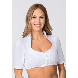 Stockerpoint Dirndlbluse Solange in weiss | Gr.: 38