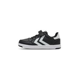 Hummel Klettverschluss Sneaker Stadil Light Kinder in BLACK/WHITE | Gr.: 38
