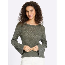 Heine Pullover in oliv | Gr.: 50