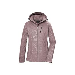 Killtec KOS 122 WMN SFTSHLL JCKT FLORAL in Violett3930 | Gr.: 34