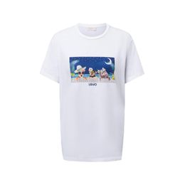 Liu Jo T-Shirt Sea Dog in weiß | Gr.: L