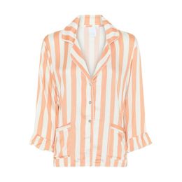 CCDK Copenhagen Schlafshirt Saga in Coral Sands Stripe | Gr.: M