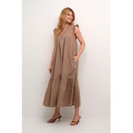 Culture Kleid CUolena Relaxed fit in Taupe Gray | Gr.: XL