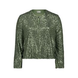 Vera Mont Blouson mit Pailletten in Autumn Green | Gr.: 38