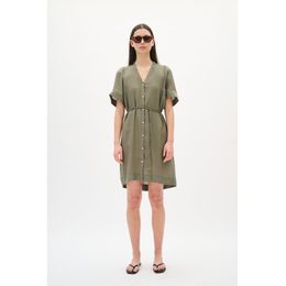 Inwear Kleid KilloIW Lockere Passform in Dusty Olive | Gr.: 38