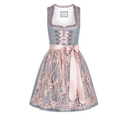 N&uuml;bler N&uuml;bler Mini Dirndl Eileen in Blau | Gr.: 40