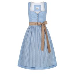 Nübler Nübler Midi Dirndl Alma in Hellblau | Gr.: 40