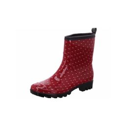 Scandi Regenstiefel Gefüttert in rot | Gr.: 40