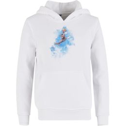 Mister Tee Kinder Hoodie "Basketball Clouds Hoody Kids White 122/128" in Wei&szlig; | Gr.: 158/164