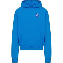Mister Tee Hoodie "Big Apple Nyc Ultra Heavy Cotton Box Hoody" in Blau | Gr.: M