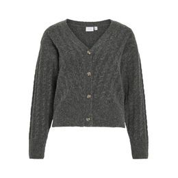 Vila Pullover in Dark Grey Melange | Gr.: M