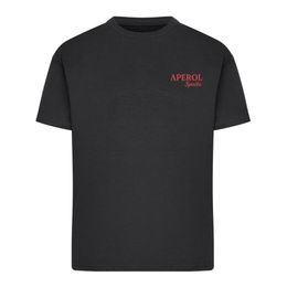 Merchcode Shirt "Ladies Aperol Spritz Tee" in Schwarz | Gr.: XS