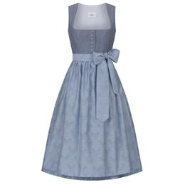 Nübler Nübler Dirndl Romina Lang in Rauchblau | Gr.: 42